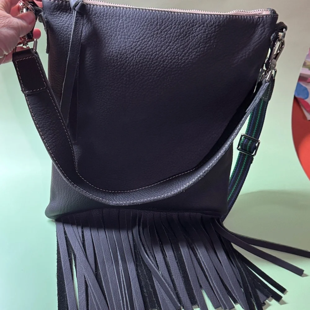 Consuela | Bags | Consuela Explorer Evie Leather Fringe Crossbody Bag ...